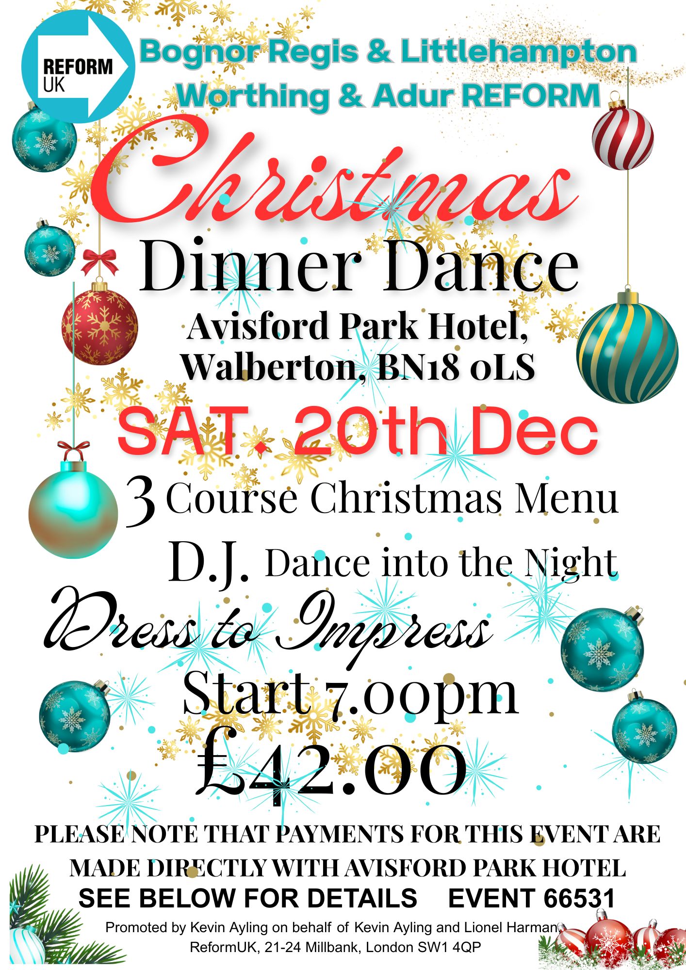 Reform UK – Bognor Regis & Littlehampton Reform UK Branch