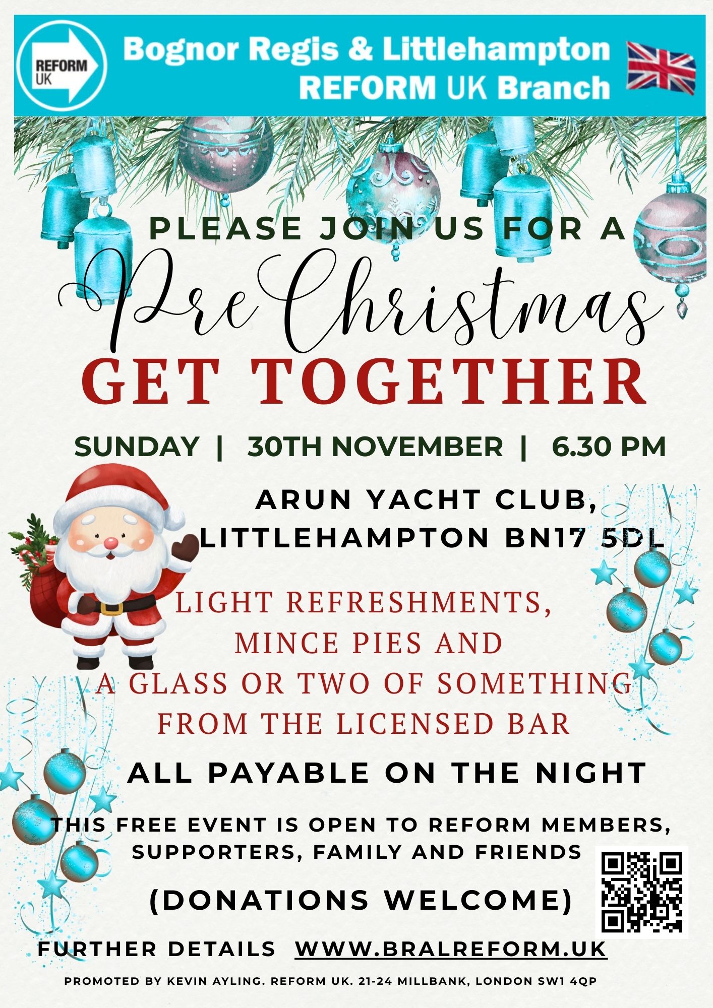 Reform UK – Bognor Regis & Littlehampton Reform UK Branch