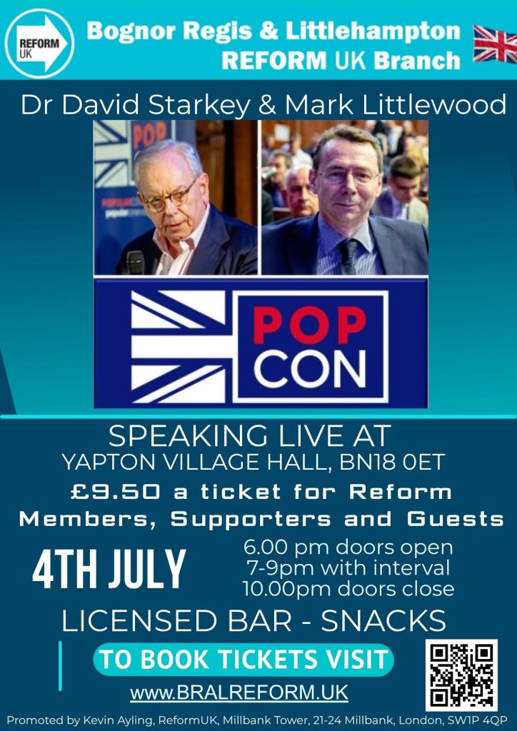 Reform UK – Bognor Regis & Littlehampton Reform UK Branch