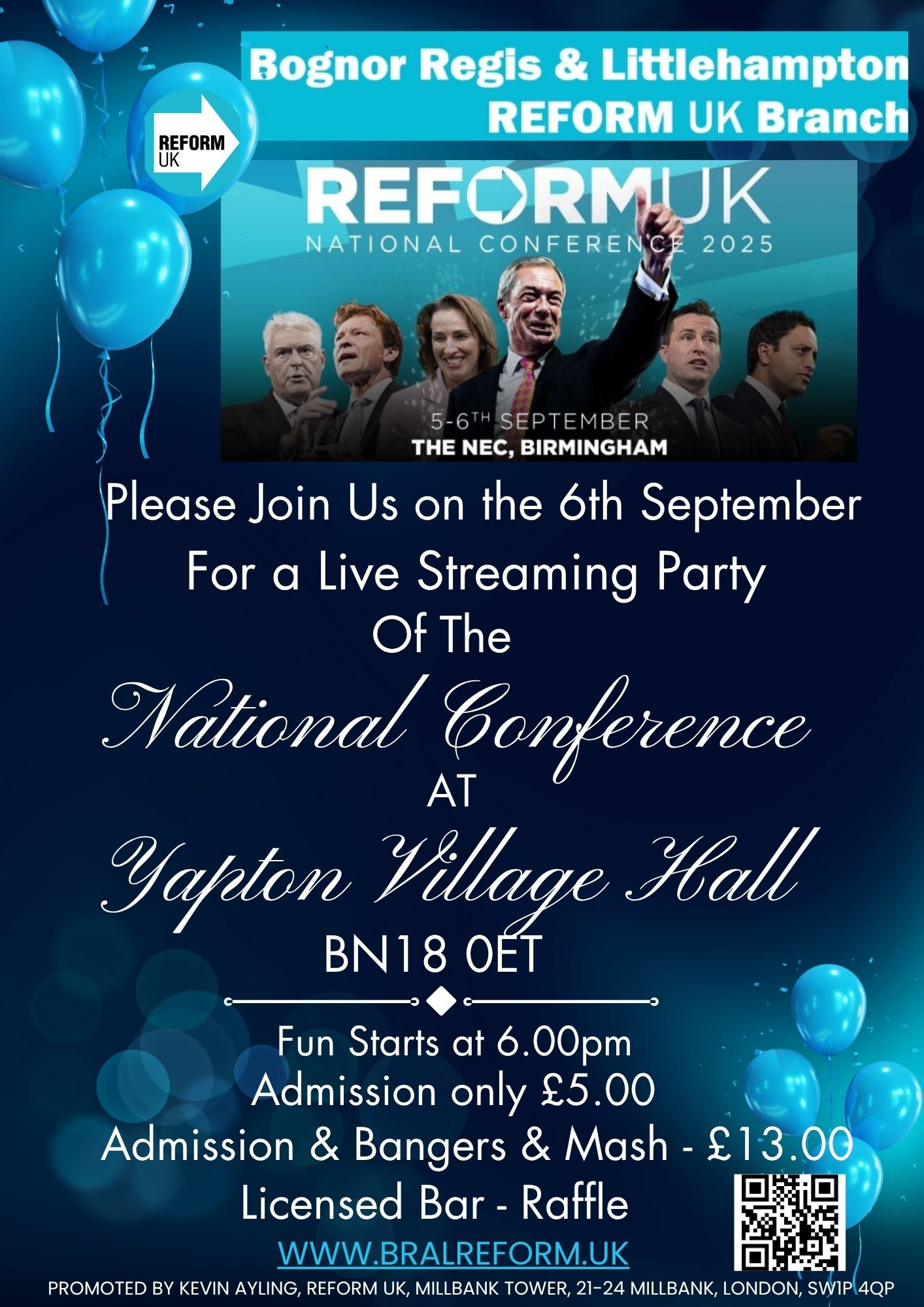 Reform UK – Bognor Regis & Littlehampton Reform UK Branch