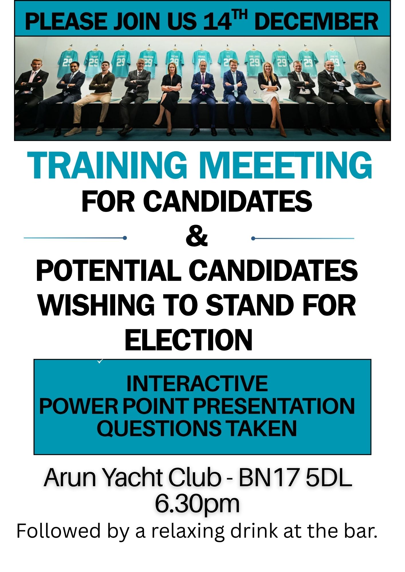 Candidate Training – Reform UK